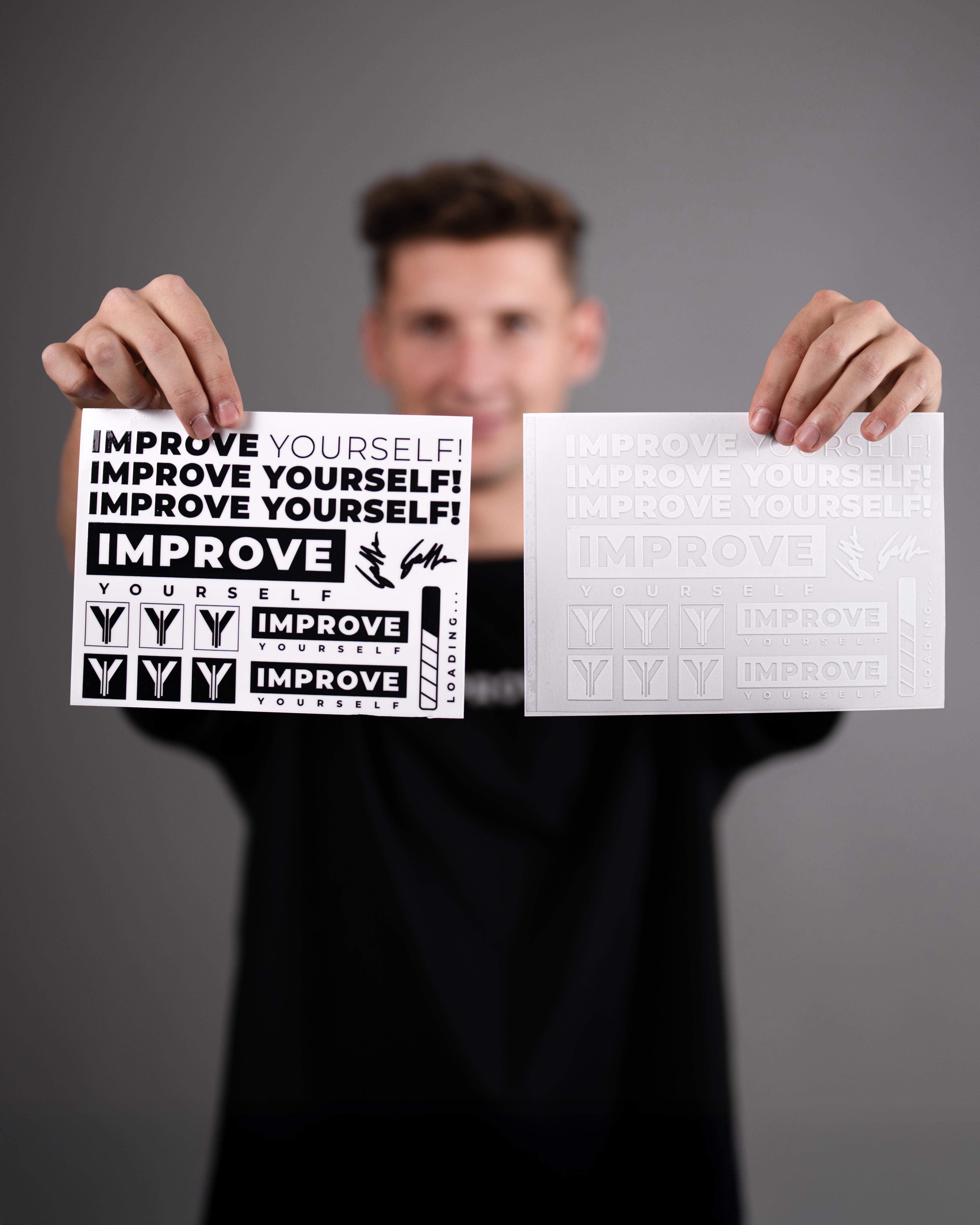 PHILIPP GATTERER Sticker Pack – IMPROVE - Philipp Gatterer